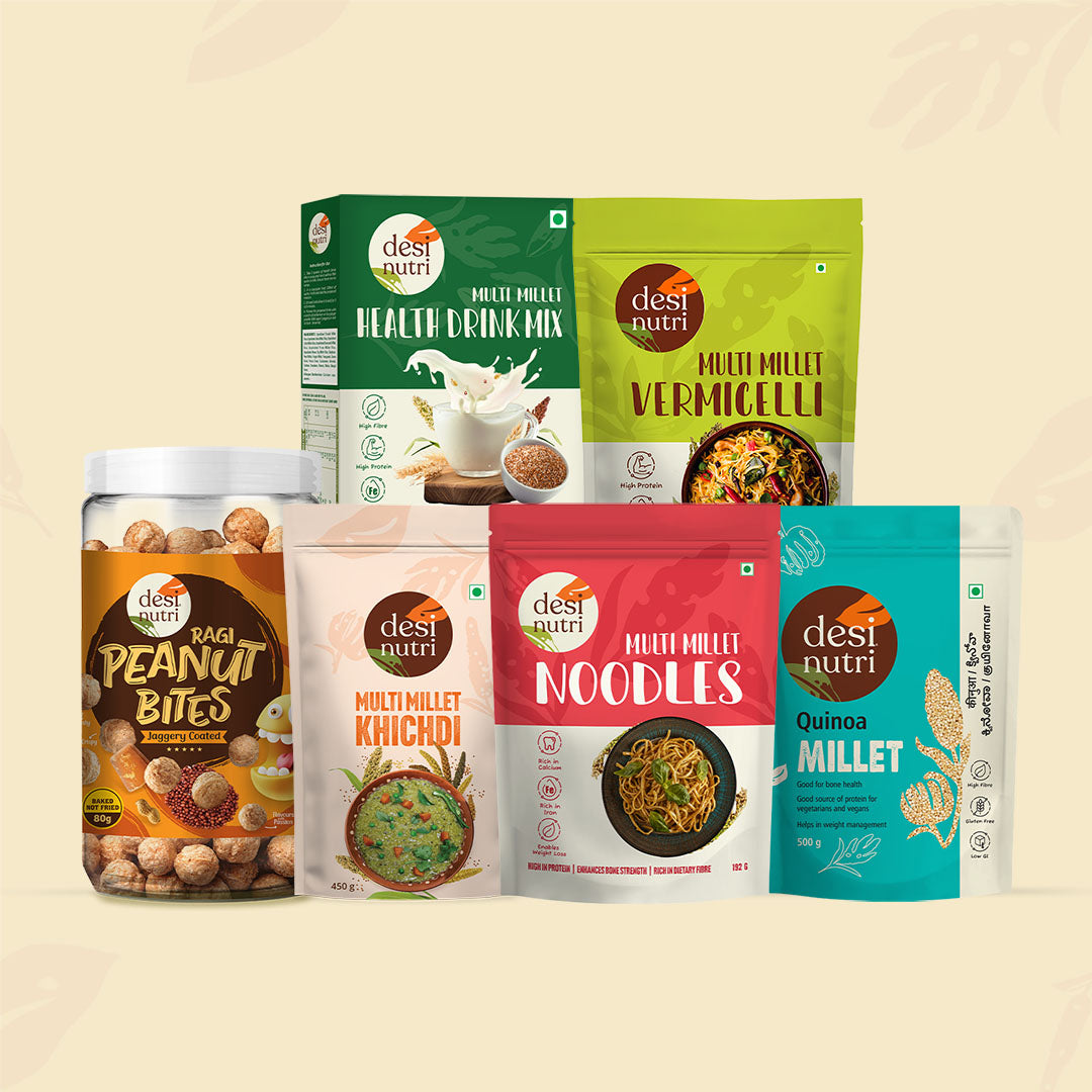 Best Obesity challenge Pack Multi Millet Foods Online - Desi Nutri ...