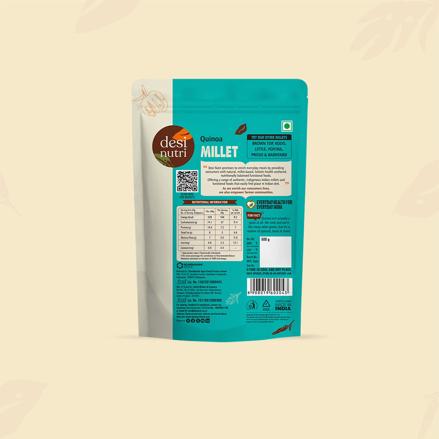 Buy Quinoa Millet Millets Online | Quinoa Millet - Desinutri Foods